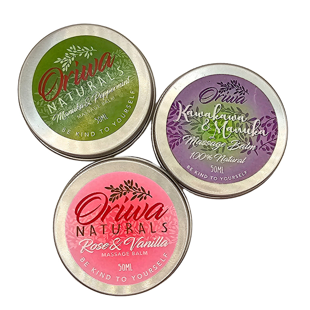Massage Balms 50ml – Oriwa Naturals